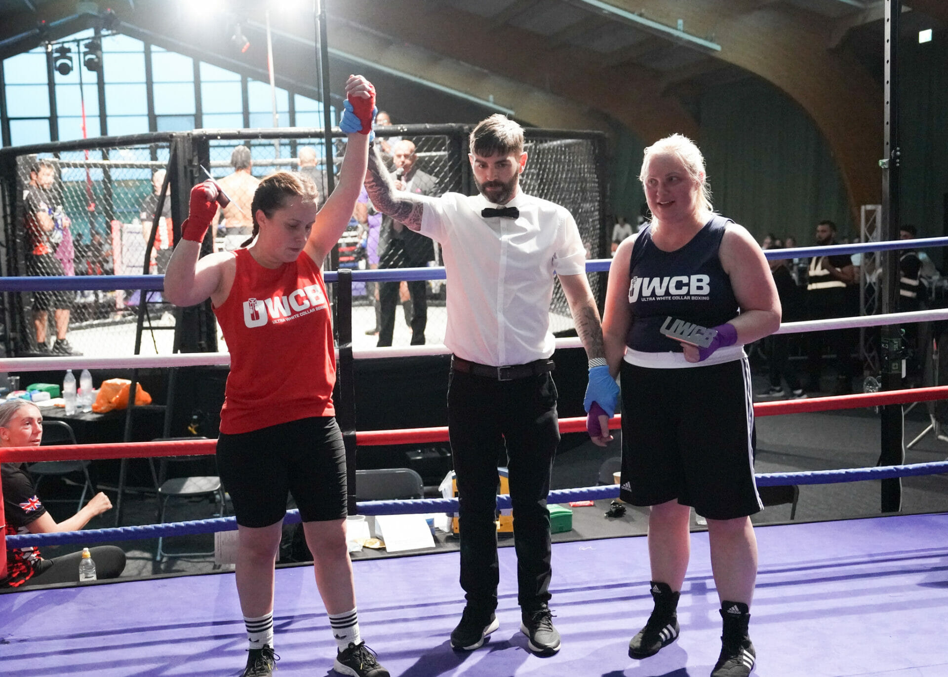 Novice boxers compete in Ultra White Collar Boxing event for charity ...