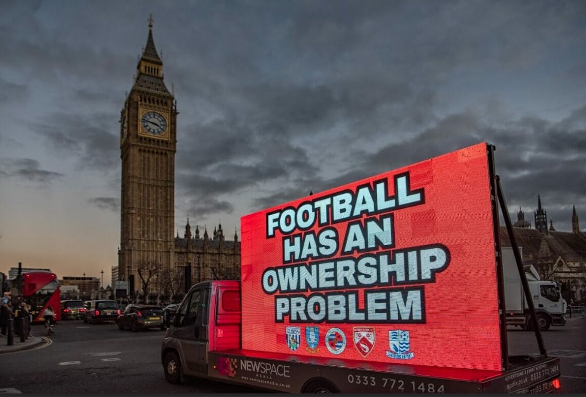 Reading FC fans take football ownership problem campaign to Wembley ...